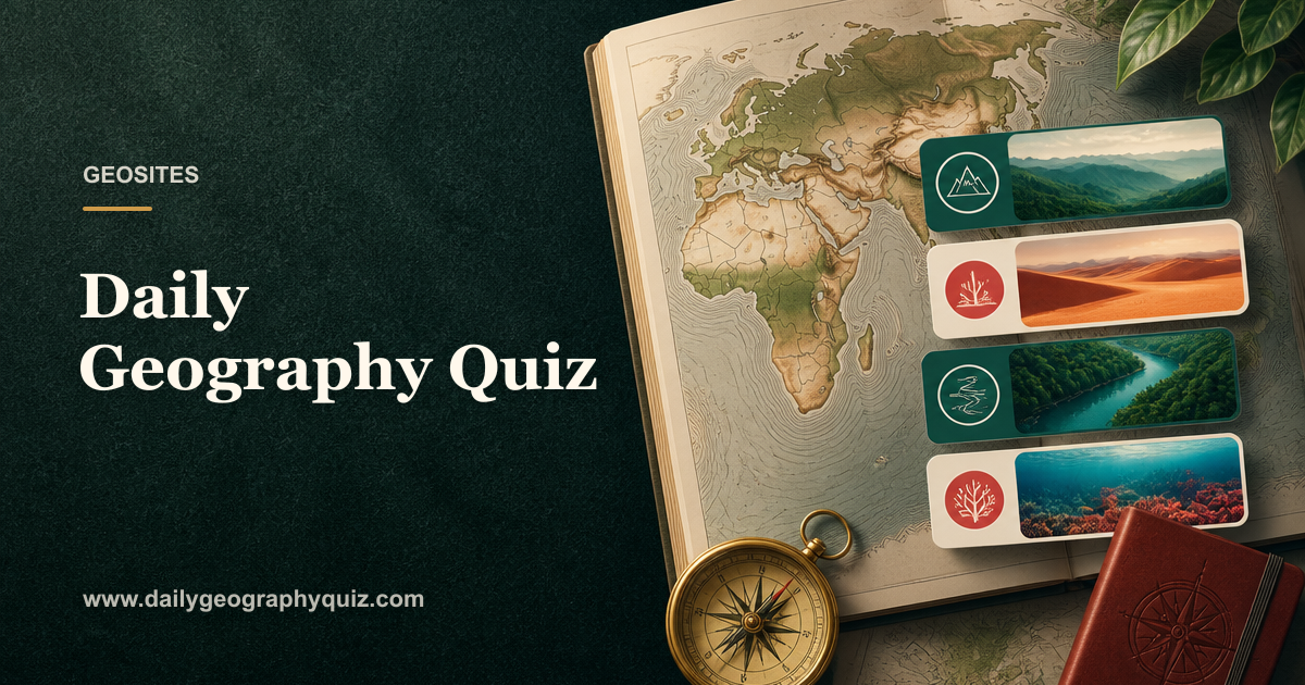Geography Quiz: Daily 10-Question World Geography Game